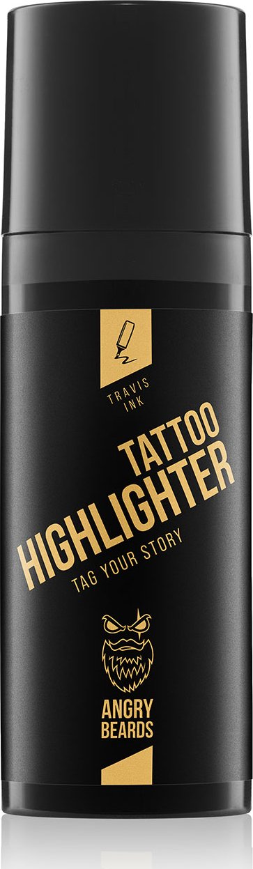 Angry Beards Tattoo Hightlighter Travis Ink krém na tetování 50 ml od ...