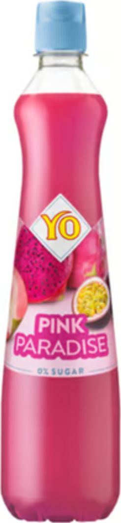 YO Sirup bez cukru Pink Paradise 700 ml od 59 Kč - Zbozi.cz