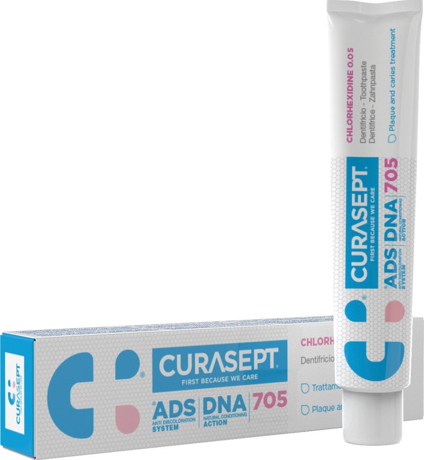 Recenze CURASEPT ADS DNA 705 gelová zubní pasta 75 ml - Zbozi.cz