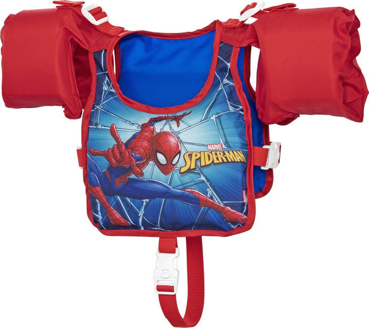 Bestway 98795 plovací vesta s rukávy Spider Man 3-6 let od 425 Kč - Zbozi.cz