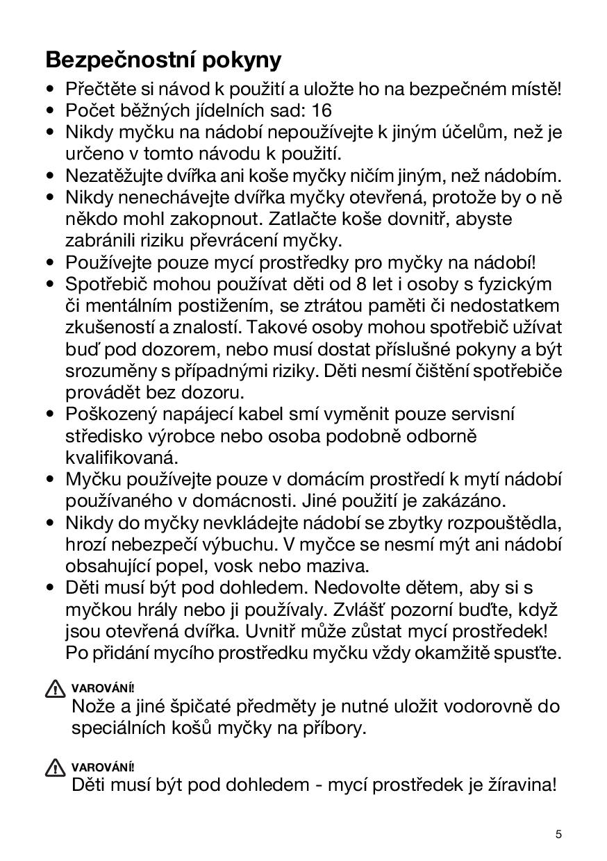 Návod k použití Gorenje GS643D60X - Zbozi.cz