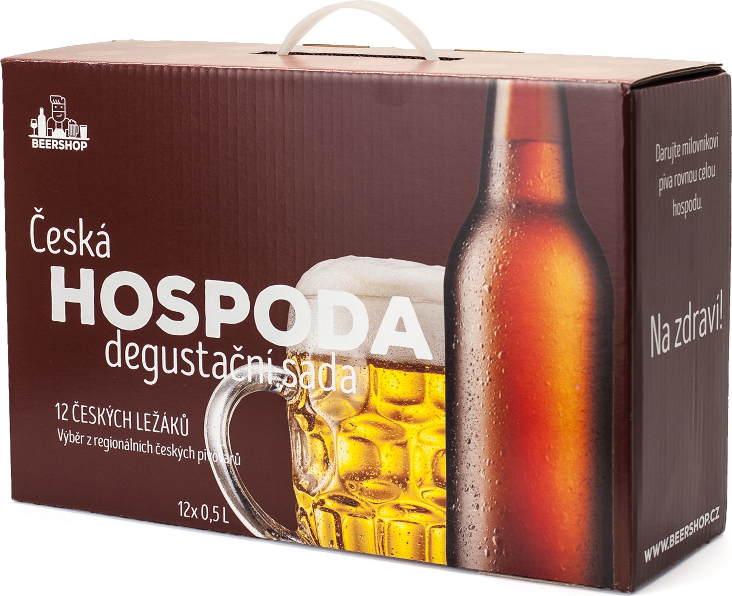 Beershop Česká hospoda degustační sada českých ležáků 12x 0,5 l - Zbozi.cz