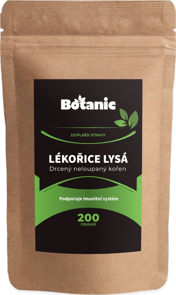 Botanic Lékořice lysá kořen 200 g od 69 Kč - Zbozi.cz