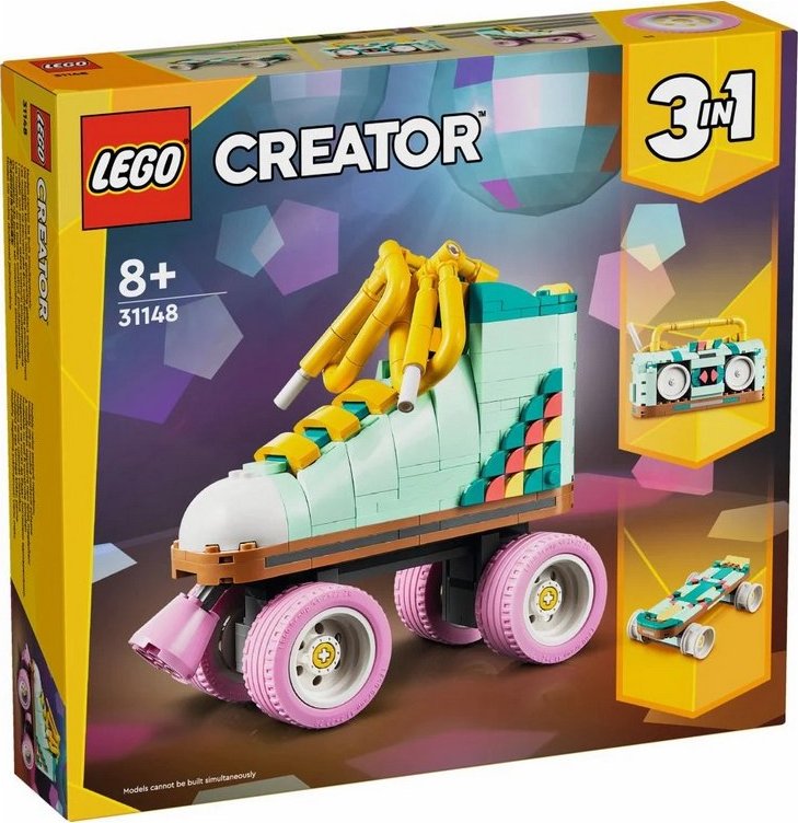 LEGO Creator 3v1 31148 retro kolečkové brusle od 520 Kč - Zbozi.cz