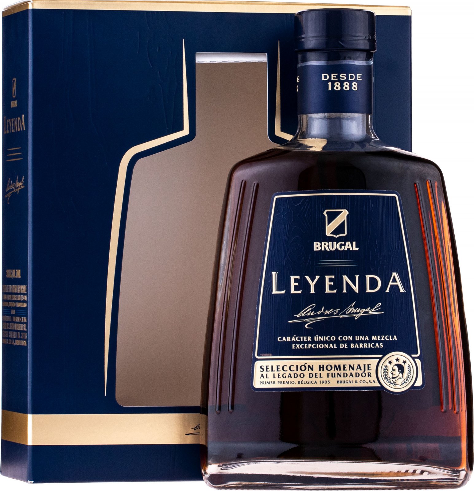 Brugal Leyenda Selección Homenaje 38 % 0,7 l od 1 543 Kč - Zbozi.cz