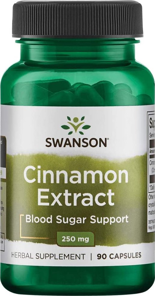 Swanson Cinnamon Extract 250 mg 90 cps. od 142 Kč - Zbozi.cz