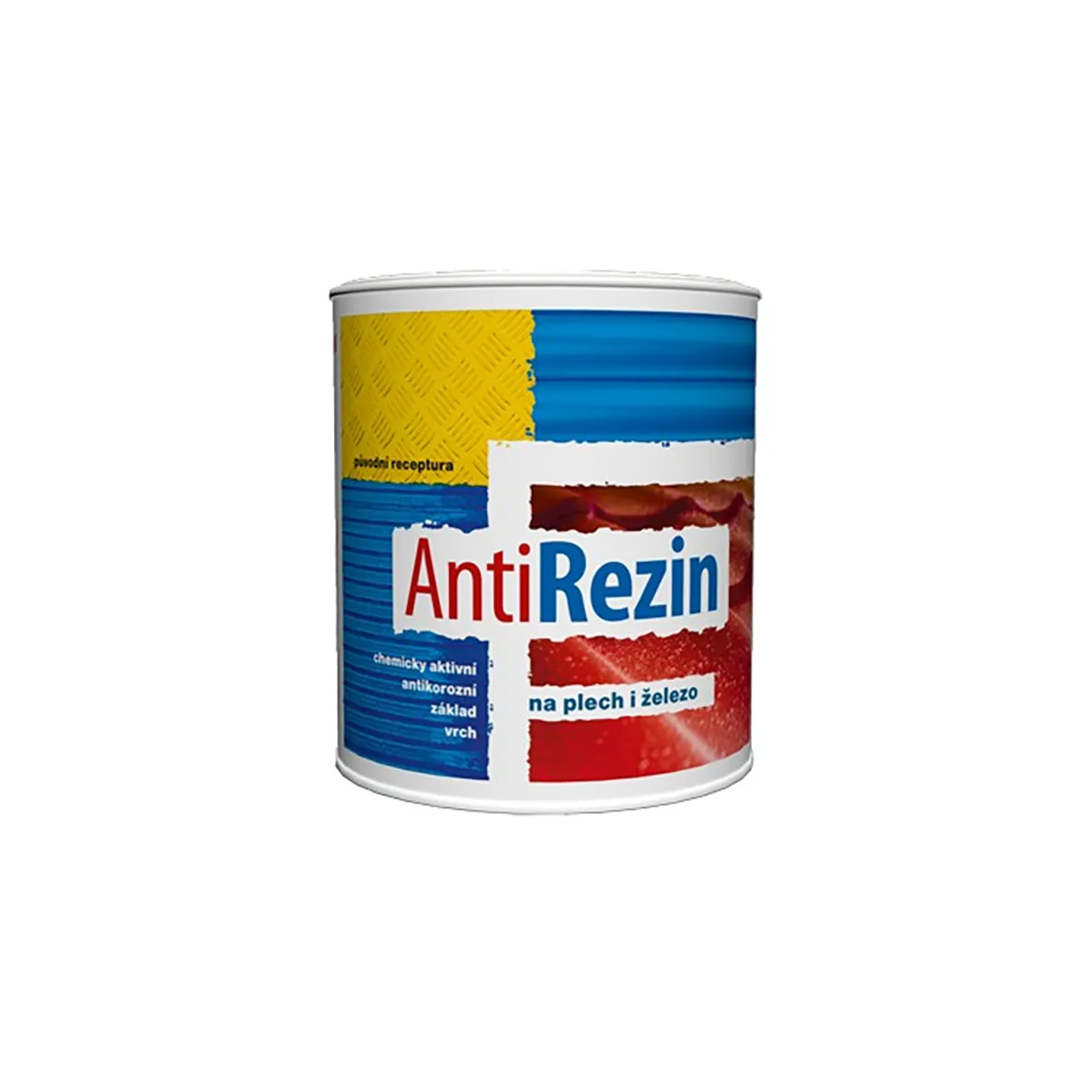 Foto Barva na kov AntiRezin Antikorozní barva 3v1 750 ml palisandr ...