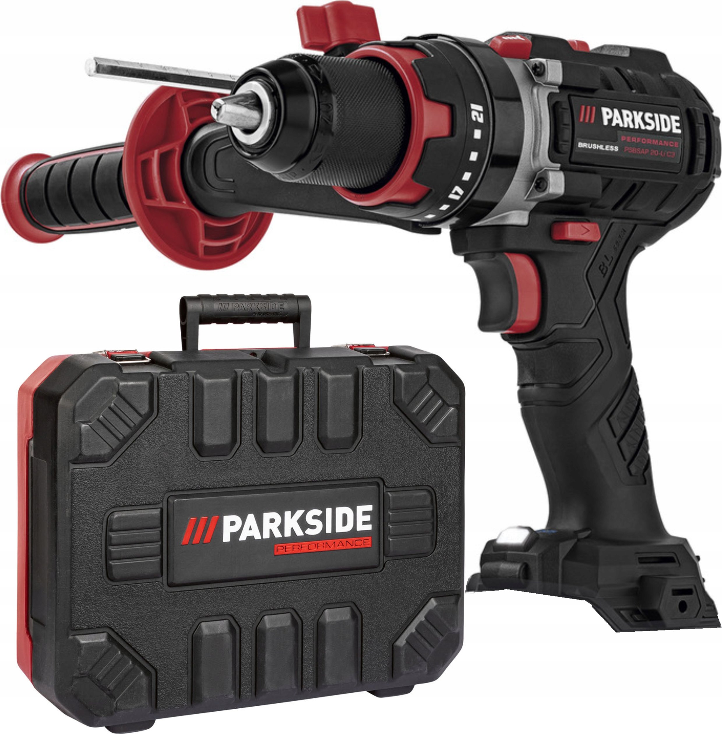 Parkside Performance PSBSAP 20 Li-C3 100368960 bez aku + kufr - Zbozi.cz