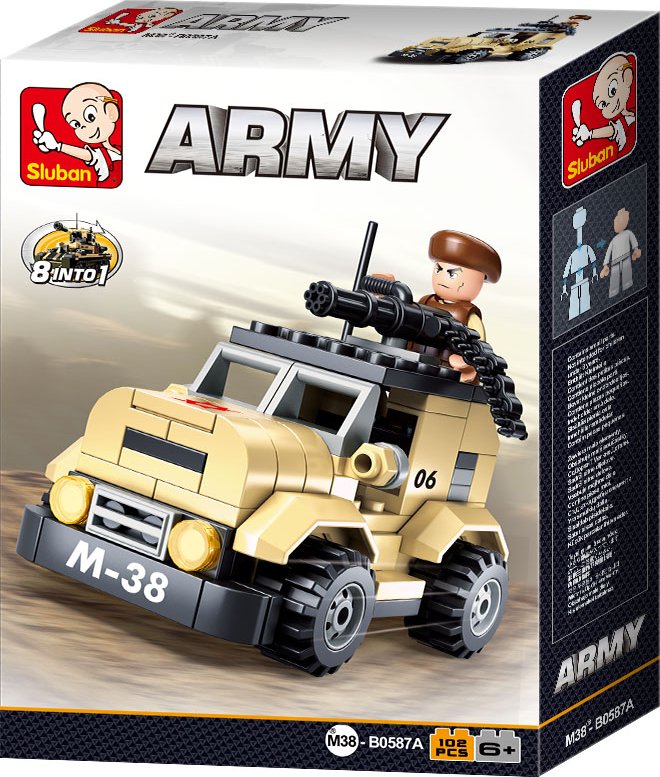 Sluban Army M38-B0587A hlídkový vůz od 119 Kč - Zbozi.cz