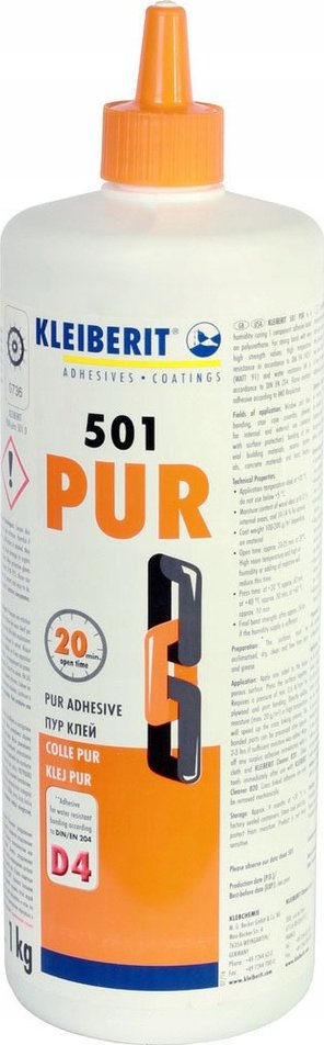 Kleiberit 501.0 1K Pur Leim D4 1 kg od 240 Kč - Zbozi.cz