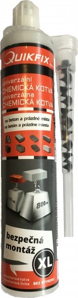 Quikfix XL univerzální polyesterová chemická kotva 300 ml od 125 Kč ...