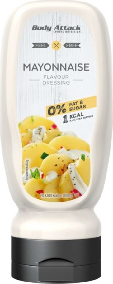 Body Attack Mayonnaise Dressing 320 ml od 129 Kč - Zbozi.cz