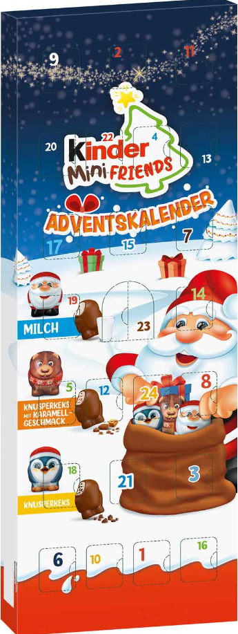 Kinder Mini Friends adventní kalendář - Zbozi.cz