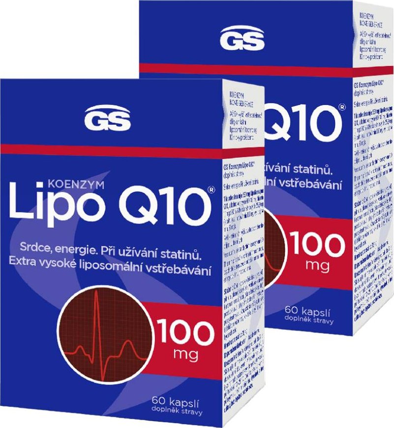 Green Swan Pharmaceuticals Koenzym Lipo Q10 100 mg 2x 60 cps. od 626 Kč - Zbozi.cz
