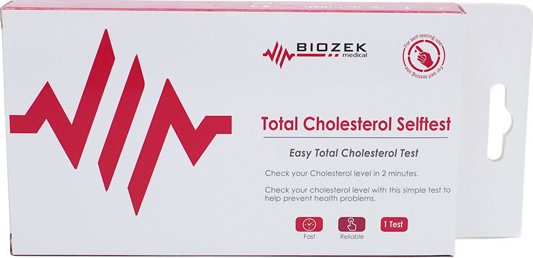Recenze Biozek Medical Rychlý test na cholesterol 1 ks - Zbozi.cz