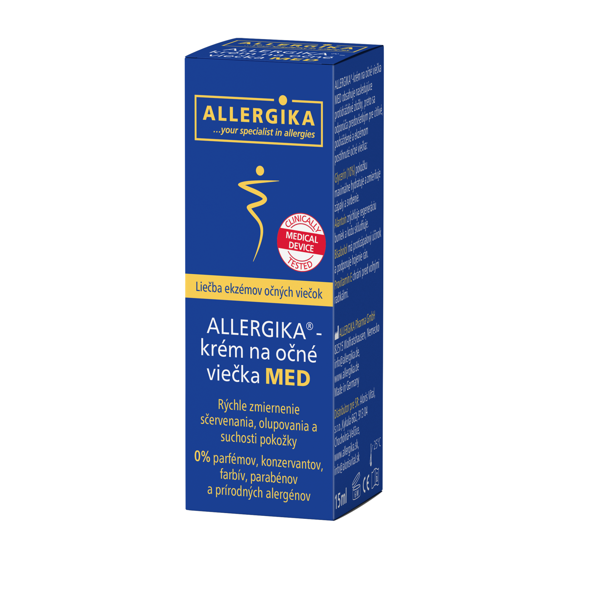Allergika MED krém na oční víčka 15 ml od 399 Kč - Zbozi.cz