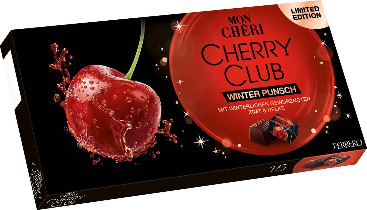 Ferrero Mon Chéri Cherry Club 157 g Winter Punsch od 159 Kč - Zbozi.cz