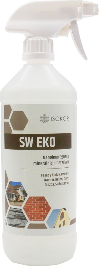 ISOKOR SW EKO Impregnace fasády, kamene, obkladů, střešních krytin od 549 Kč - Zbozi.cz