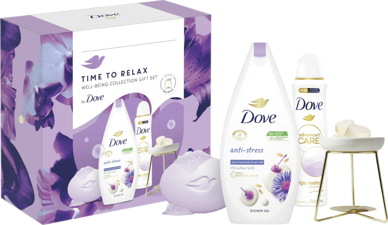 DOVE Time to Relax Well-Being Collection Gift Set - Zbozi.cz