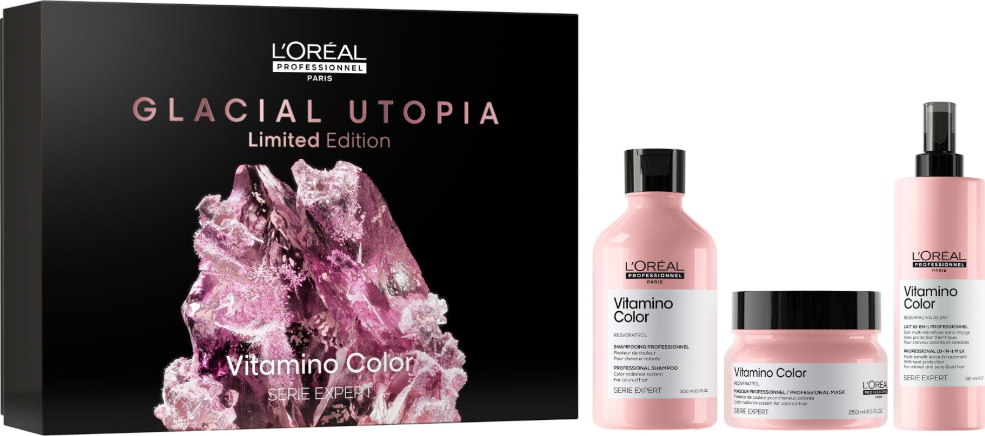 L'Oréal Professionnel Serie Expert Glacial Utopia Vitamino Color Trio ...