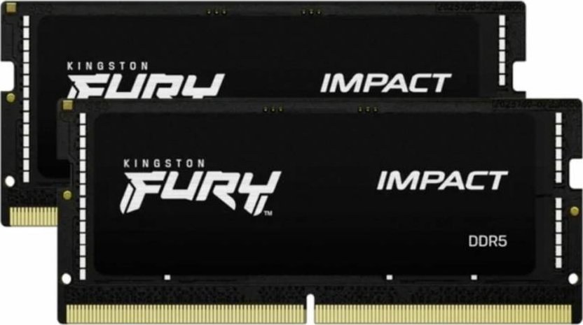 Kingston FURY Impact 64 GB (2x 32 GB) DDR5 5600 MHz (KF556S40IBK2-64) od 5 947 Kč - Zbozi.cz