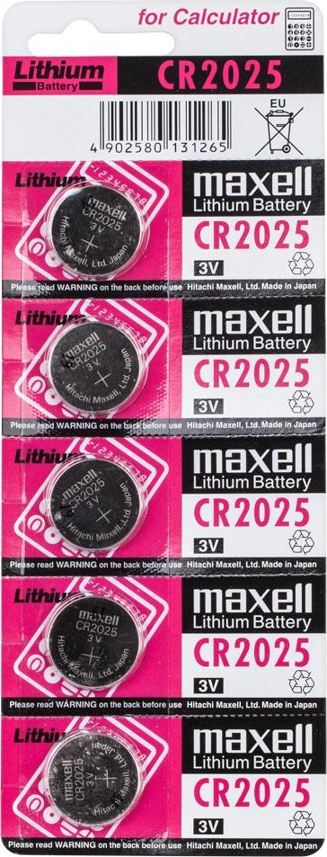 Maxell Lithium CR2025 od 10 Kč - Zbozi.cz