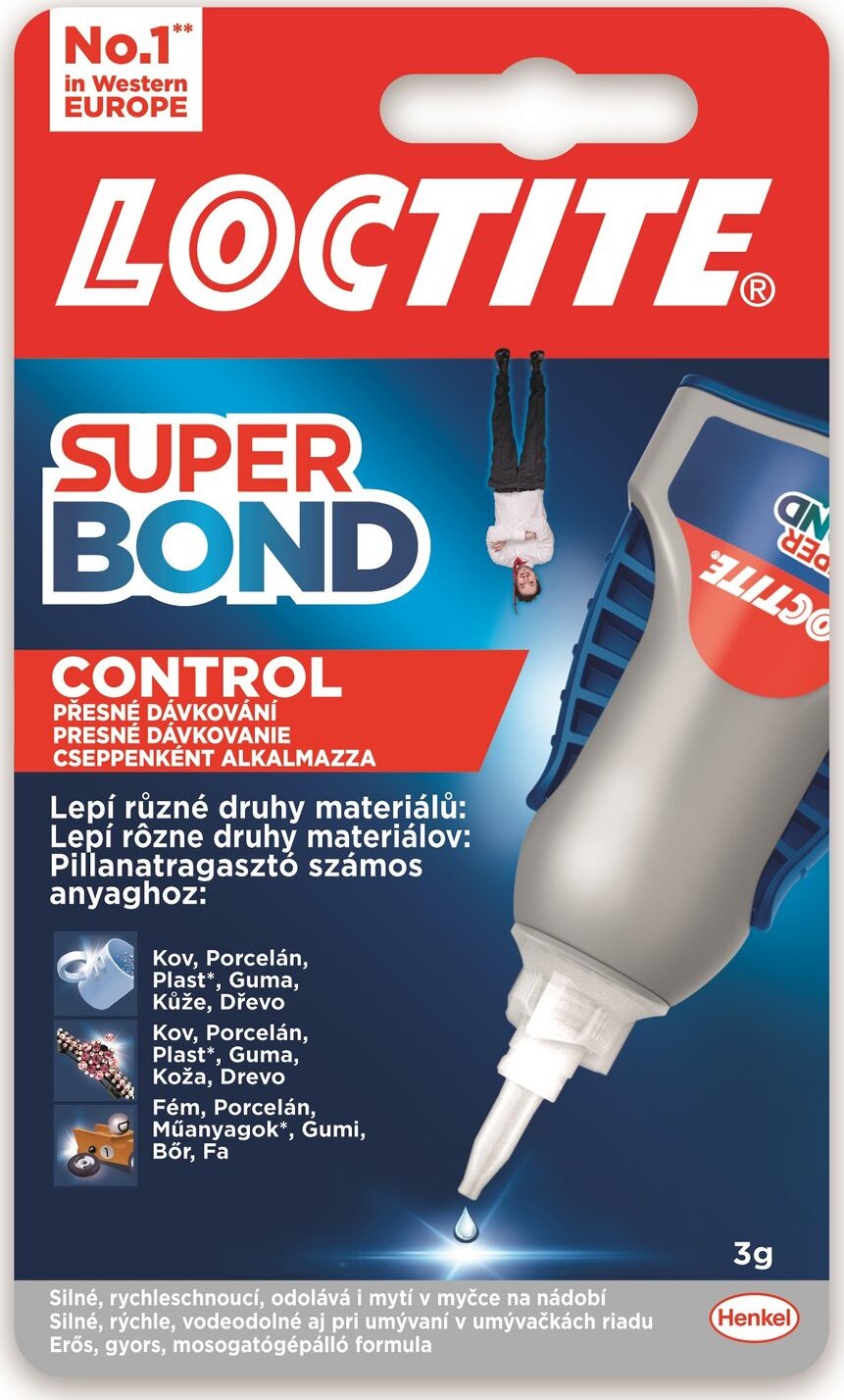 Loctite Super Bond Control 3 g od 37 Kč - Zbozi.cz