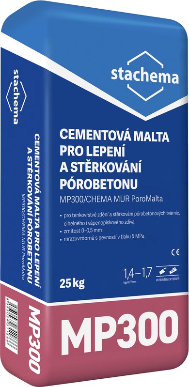 Stachema MP300/Chema Mur PoroMalta 25 kg od 203 Kč - Zbozi.cz