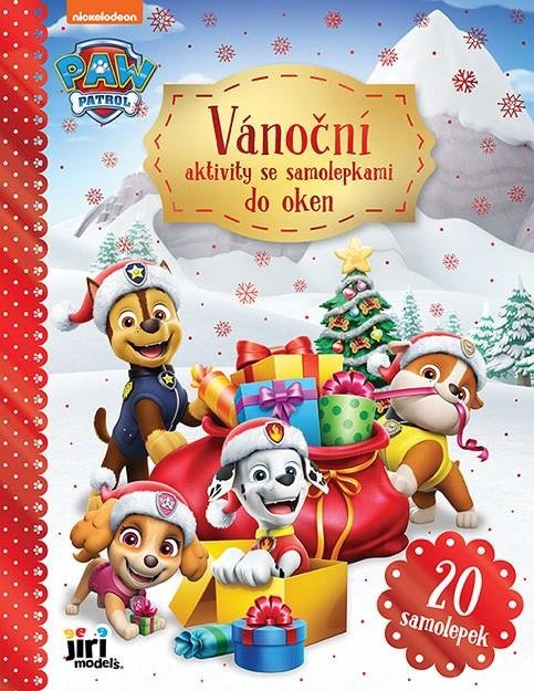 Vánoční aktivity se samolepkami do oken Tlapková patrola - JIRI MODELS (2024, brožovaná) od 99 ...