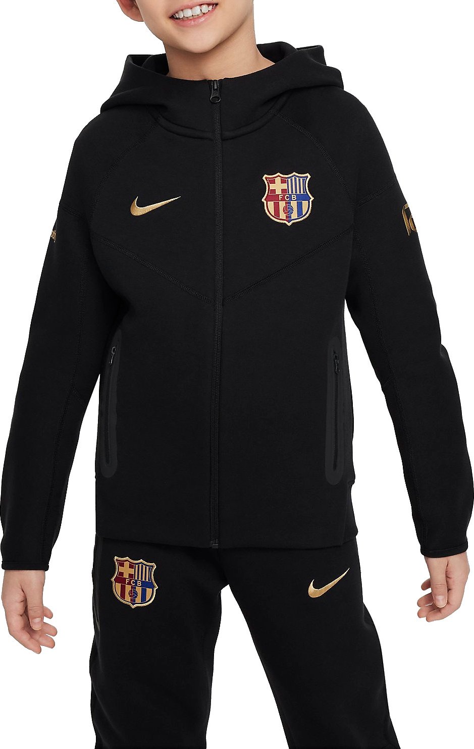 NIKE FC Barcelona Tech Fleece FN8500-011 - Zbozi.cz