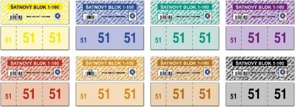 Recenze Baloušek Tisk ET290 šatnové bloky 1-100 čísel mix barev - Zbozi.cz