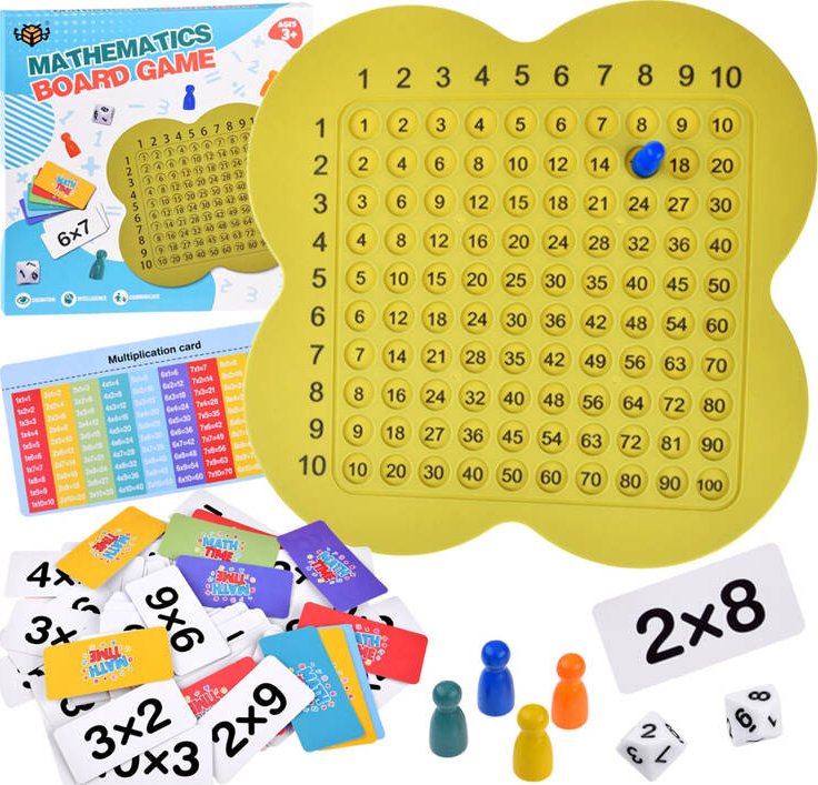 Edukativní matematická hra Mathematics Board Game násobilka od 156 Kč ...
