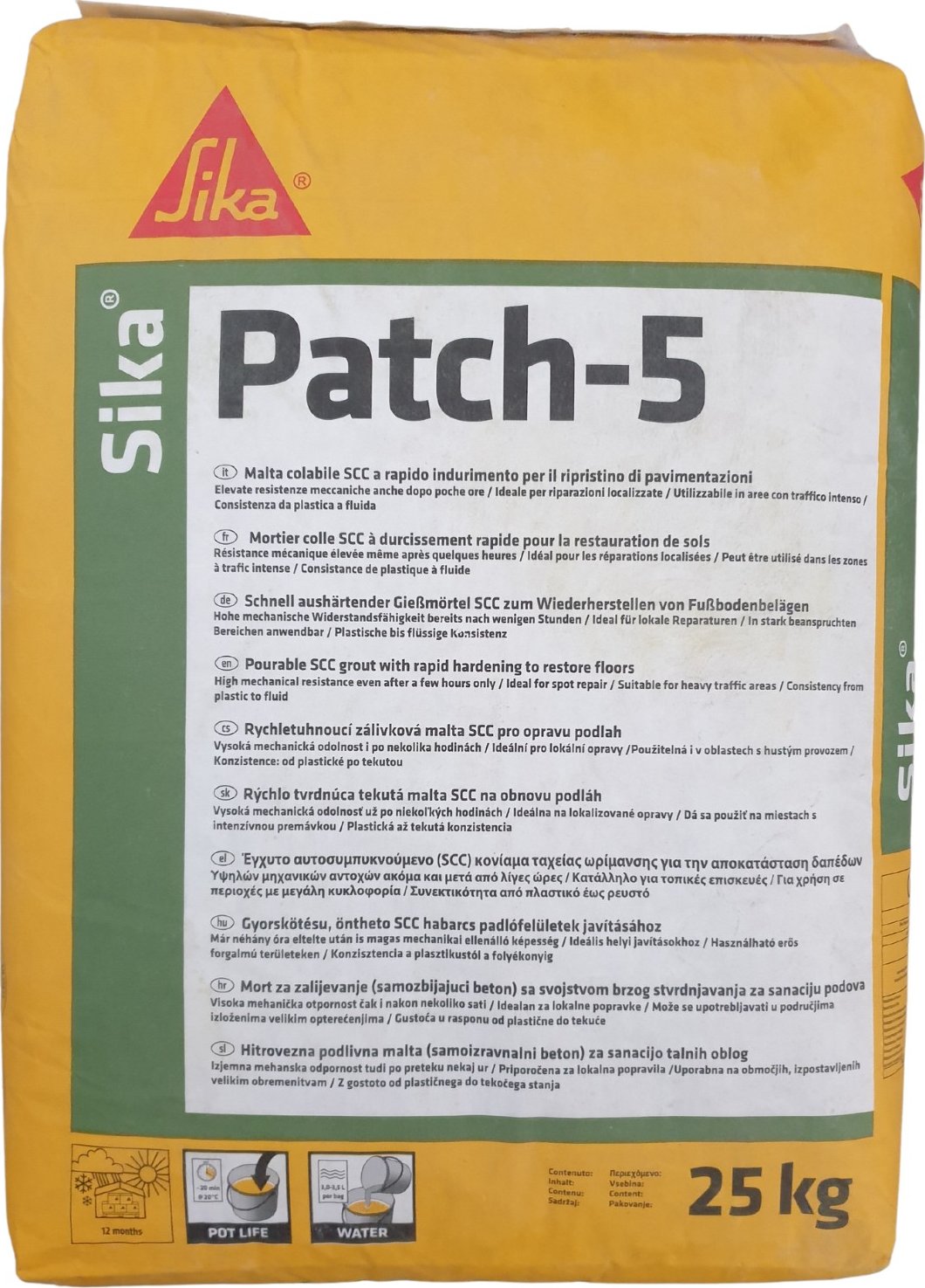 Sika Patch 5 25 kg od 1 122 Kč - Zbozi.cz