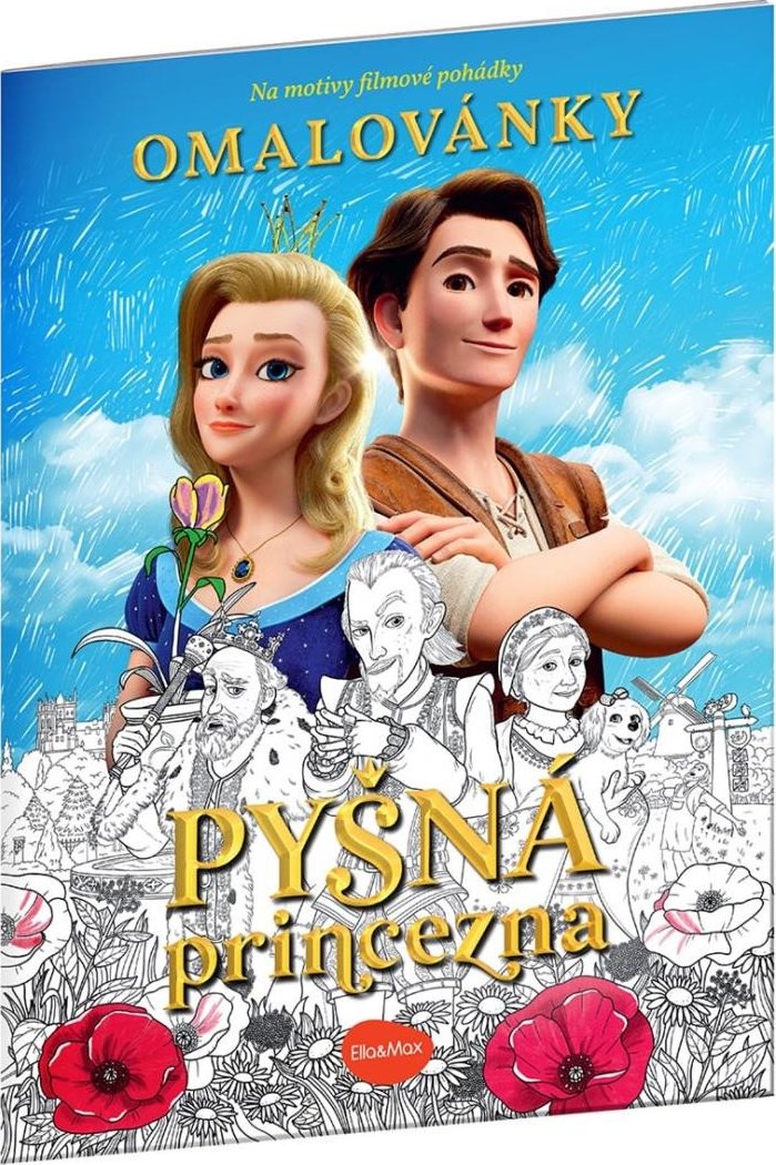Ella & Max Omalovánky na motivy filmové pohádky Pyšná princezna (2024 ...