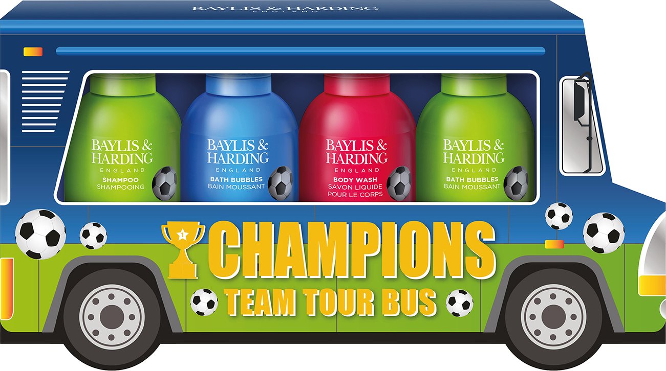 Baylis & Harding Football Champions Team Tour Bus dárková sada od 293 ...