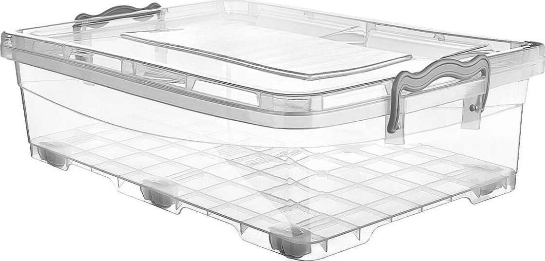 Orion Multi box s kolečky 126006 30 l transparentní od 398 Kč - Zbozi.cz