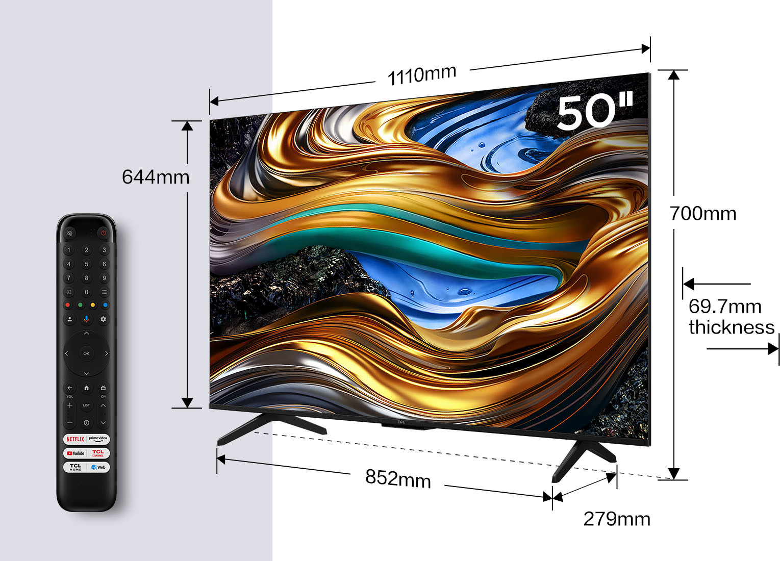 TCL 50" LED (50P755) - Zbozi.cz