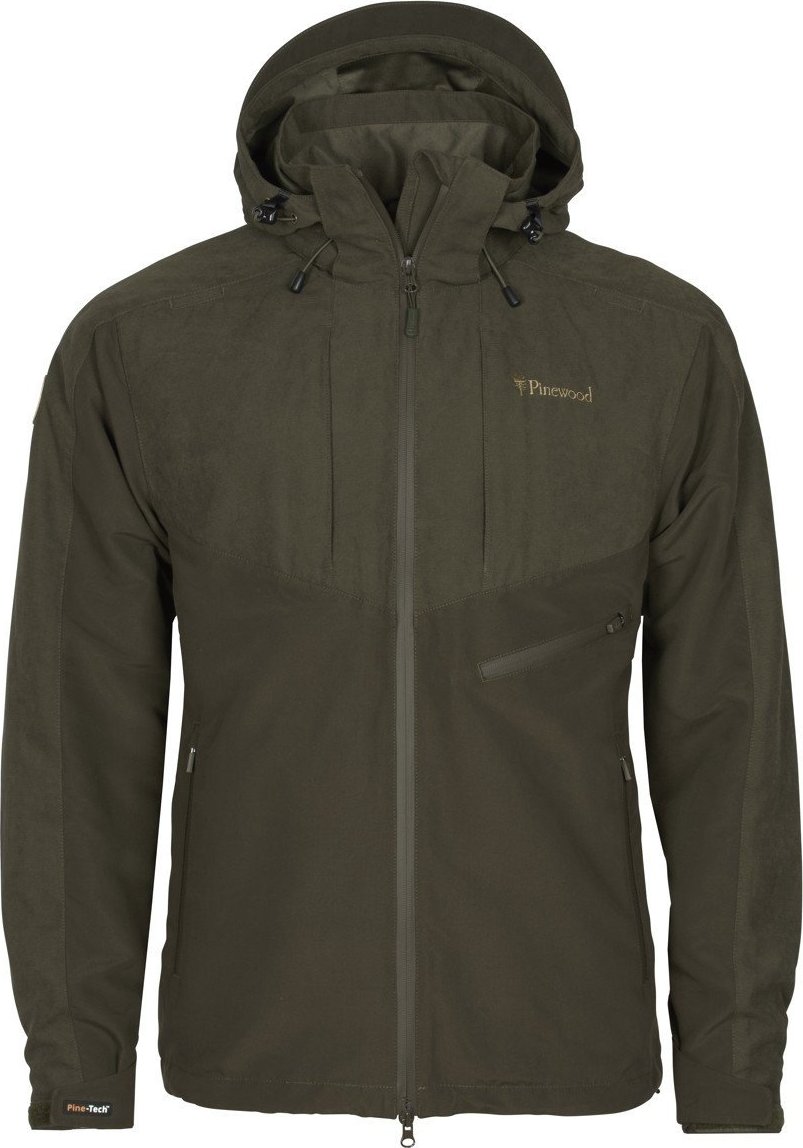 Pinewood Furudal Caribou Hunt Extreme Jacket M's Suede Brown/Dark Olive ...