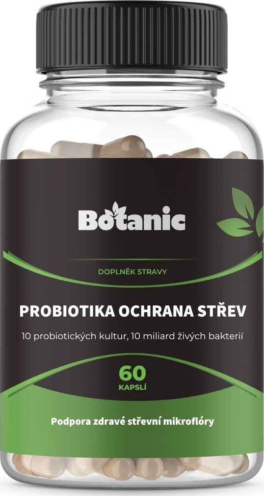 Botanic Probiotika ochrana střev 60 cps. od 559 Kč - Zbozi.cz
