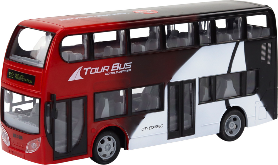 LEAN Toys Tour Bus Double Decker se světly od 513 Kč - Zbozi.cz