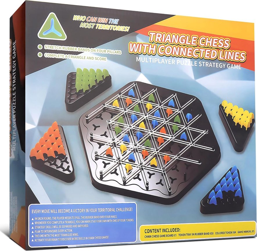 Triangle Chess with Connected Lines - Zbozi.cz