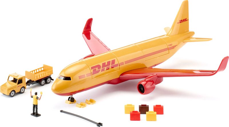 Siku Super 1702 DHL nákladní letadlo s příslušenstvím od 783 Kč - Zbozi.cz