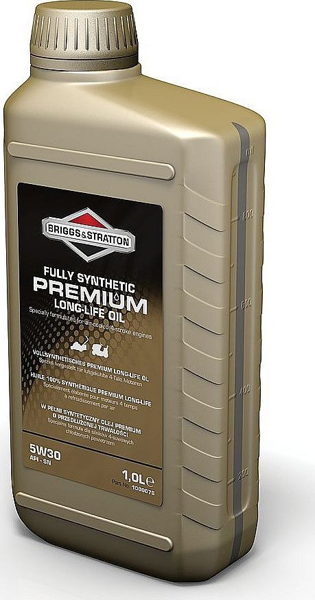 Briggs & Stratton Fully Synthetic Premium Long-Life Oil 5W-30 1 l od ...