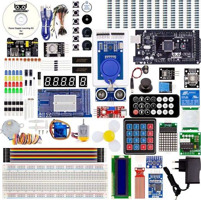 Kuongshun Arduino Mega 2560 Starter Kit UNO R3 od 1 290 Kč - Zbozi.cz