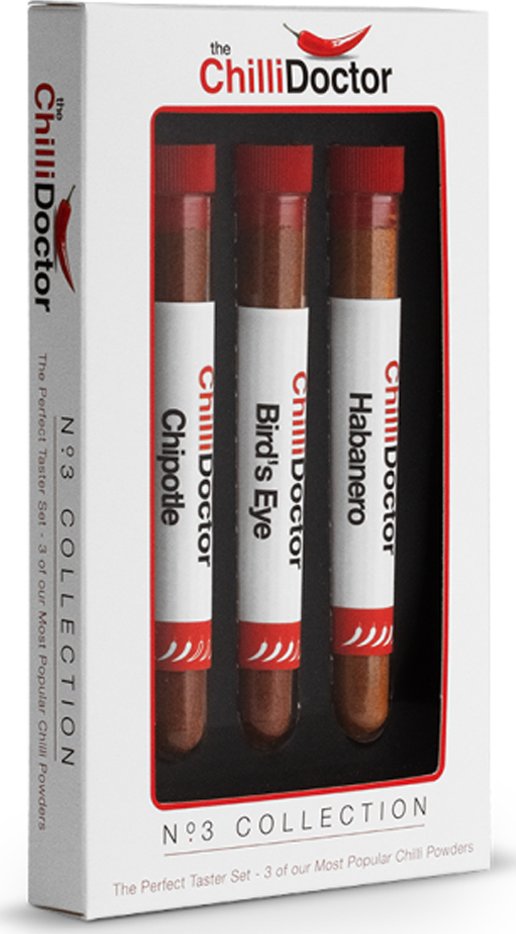 The ChilliDoctor No 3 Collection dárková sada chillli prášků 3x 9 g od ...