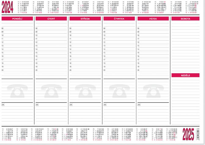 BOBO Plánovací podložka A2 30 listů 2025 od 203 Kč - Zbozi.cz