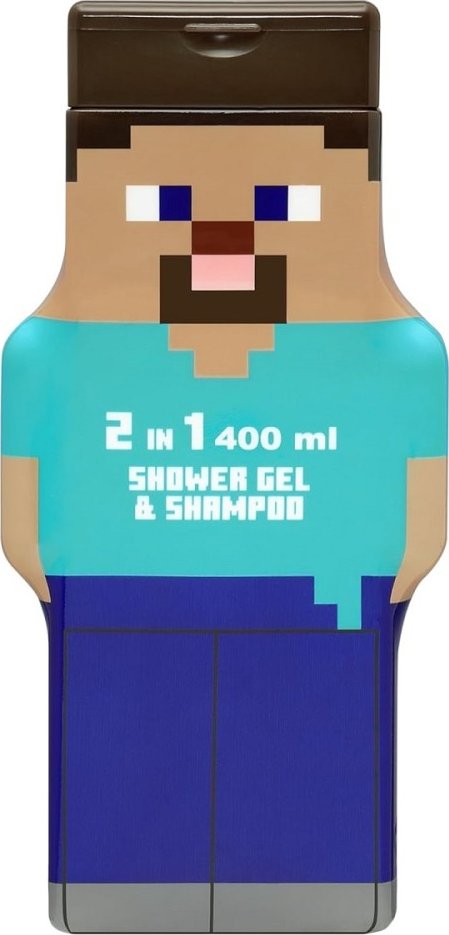 EPEE Minecraft Steve 2D sprchový gel a šampon 400 ml od 199 Kč - Zbozi.cz