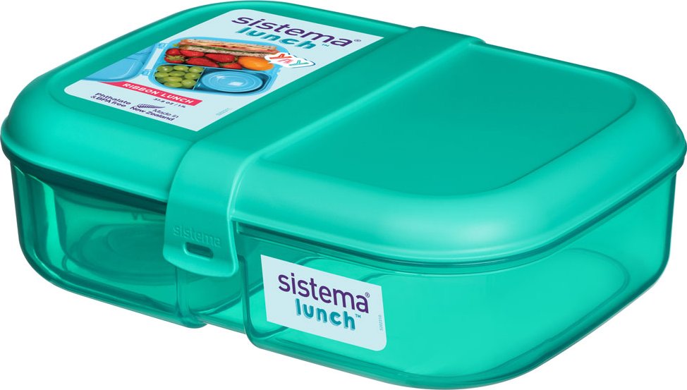 Sistema Lunch tříkomorový box 1,1 l Green od 175 Kč - Zbozi.cz