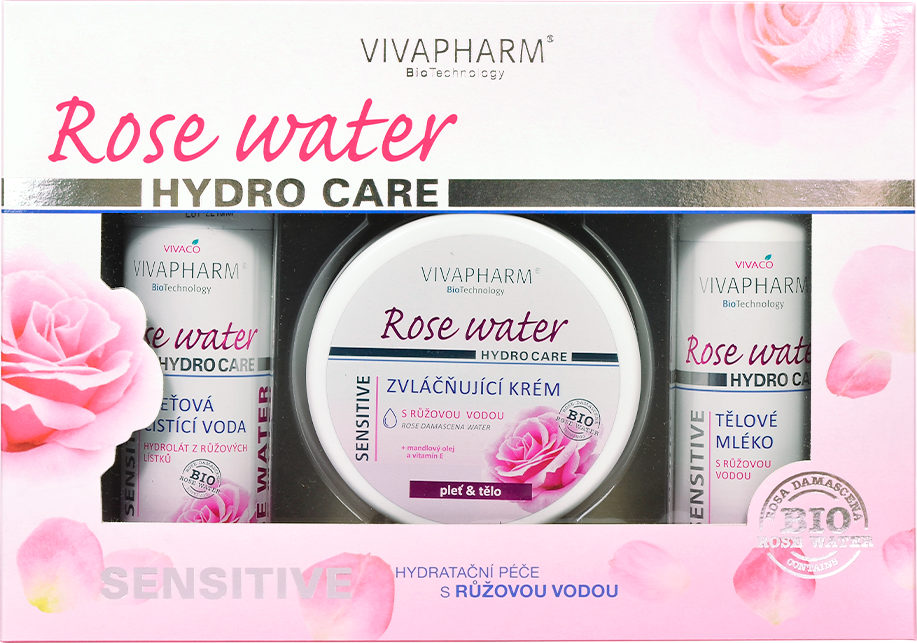 Vivaco Dárková kazeta Rose Water Hydro Care - Zbozi.cz