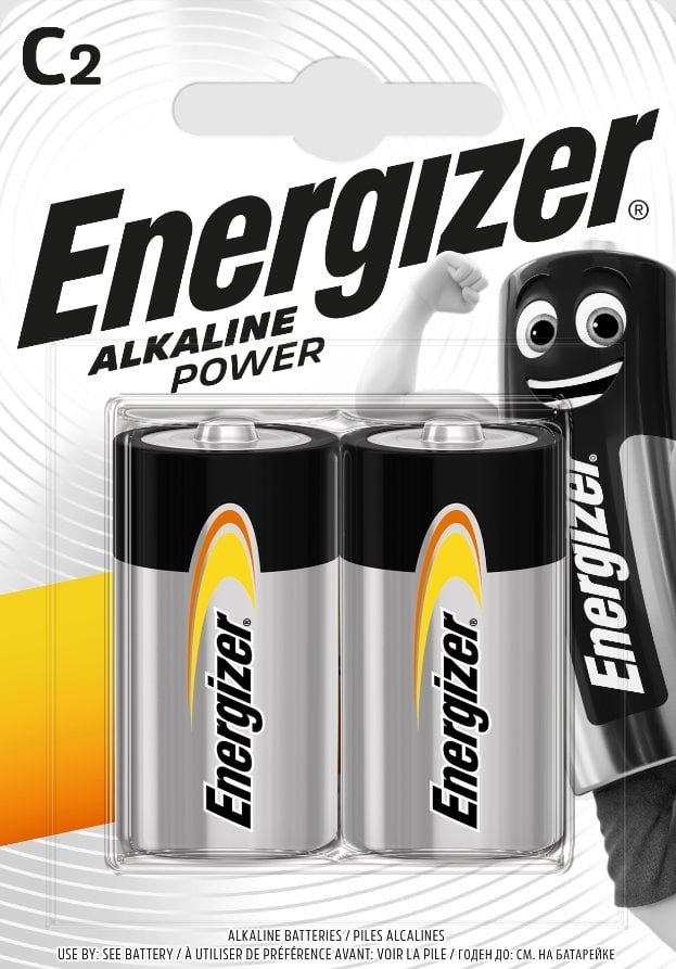 Energizer Alkaline Power C2 EB005 2 ks od 50 Kč - Zbozi.cz